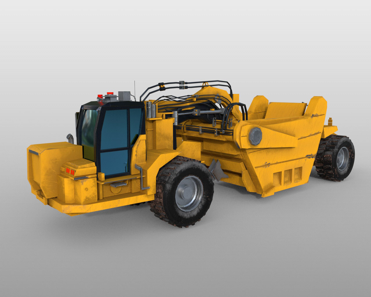 Vehicle scraper 3D model - TurboSquid 1548320