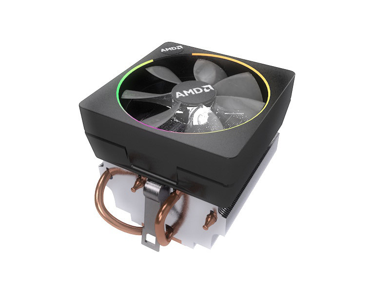 Amd cpu cooler 3D model - TurboSquid 1548361
