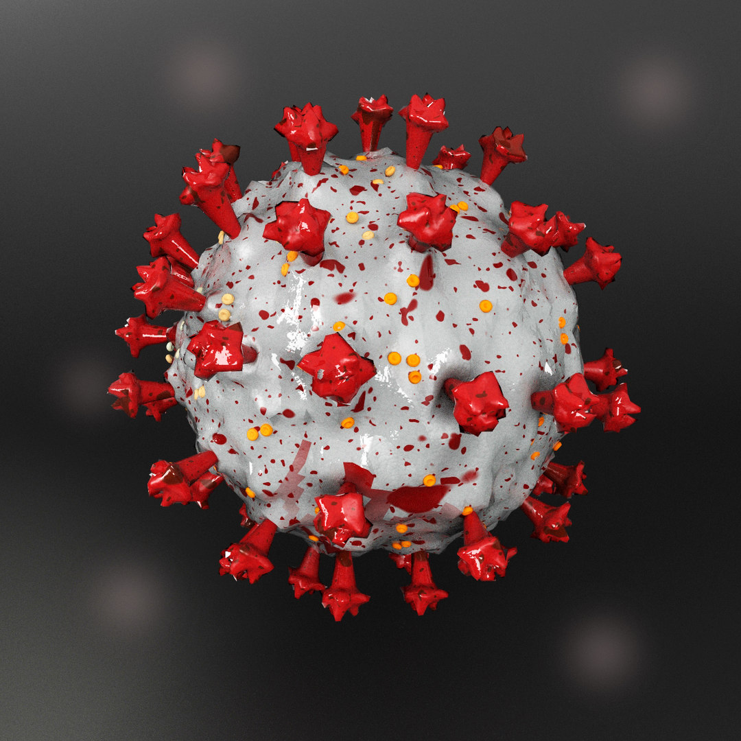 3D coronavirus sars-cov-2 - TurboSquid 1548467