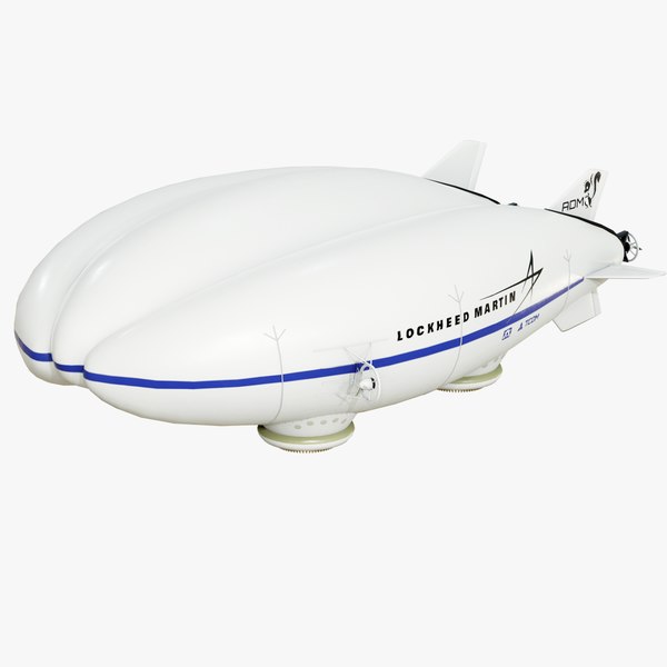 modelo 3d Aeronave Híbrido Aerostático Lockheed Martin P 791 ...