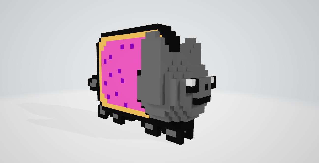 Free nyan cat 3D model - TurboSquid 1548627
