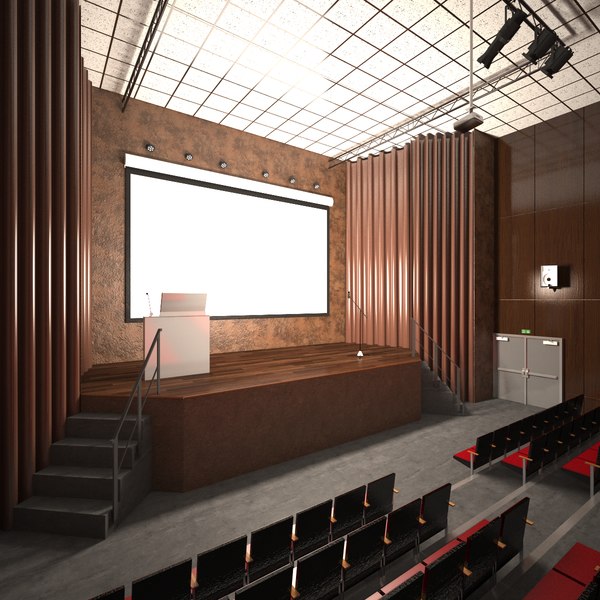 3D Auditorium Models | TurboSquid