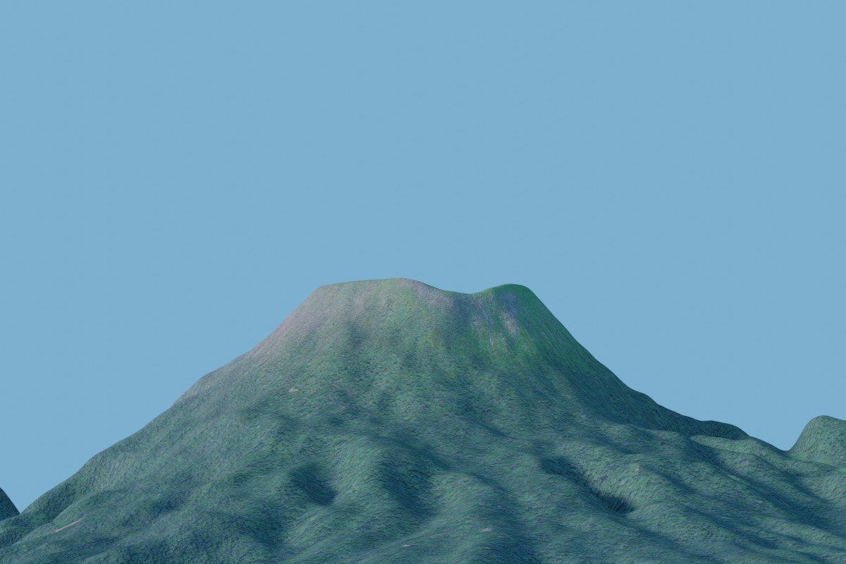 3D volcano mount ibu indonesia - TurboSquid 1548770