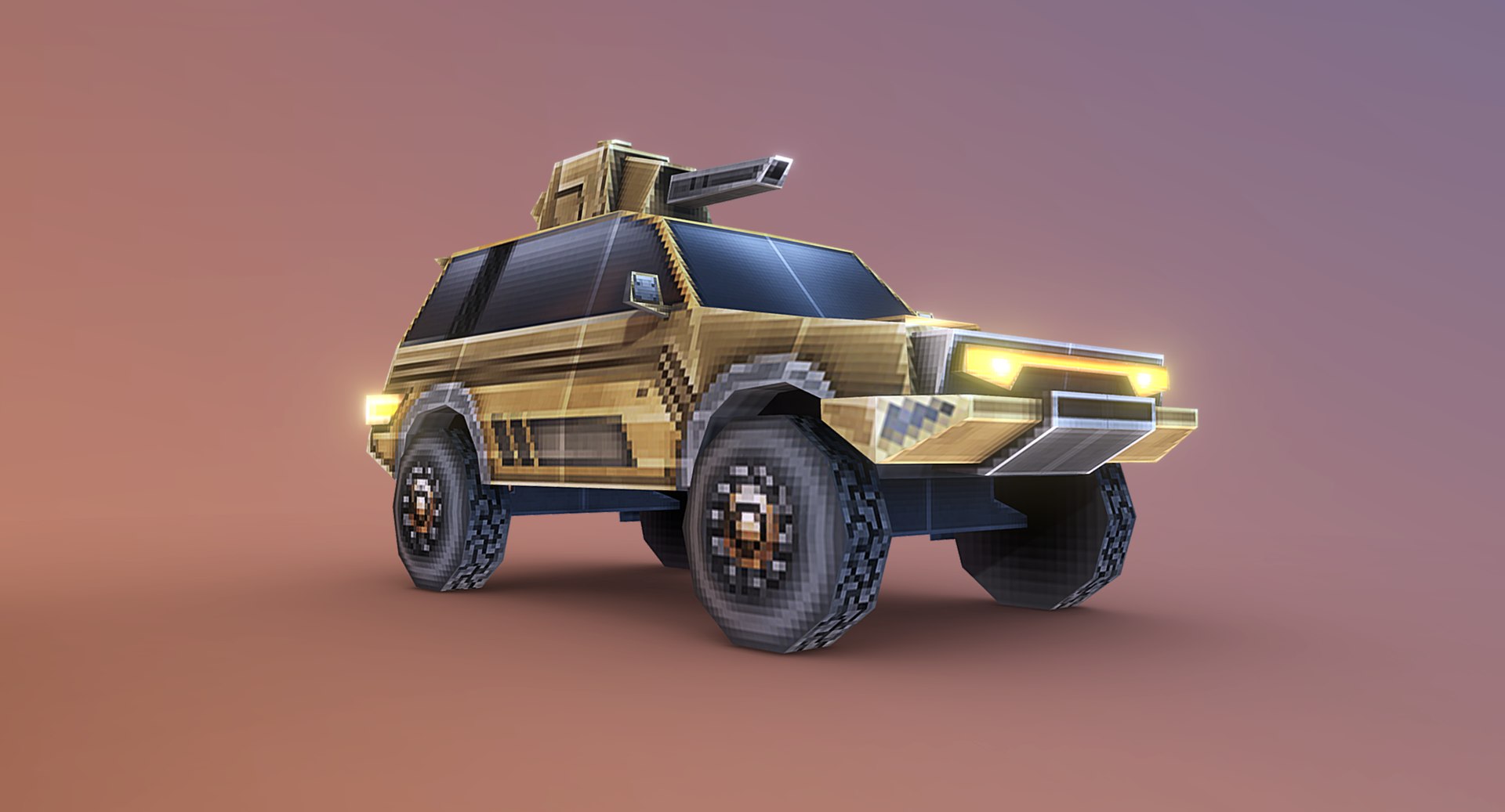 Stylized rts retro truck 3D model - TurboSquid 1548774