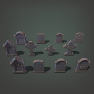 Grave Blender Models for Download | TurboSquid