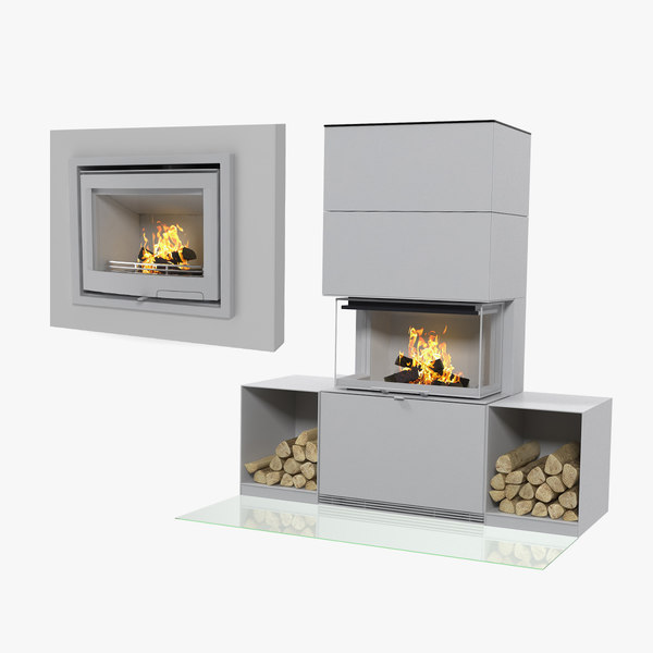 Fireplace Blender Models for Download | TurboSquid