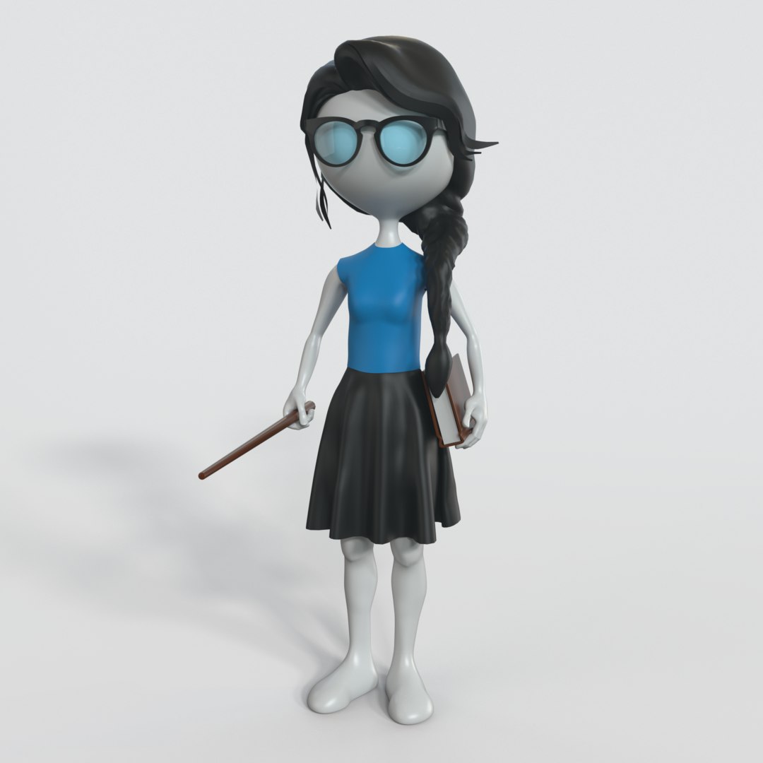 Teacher 3D model - TurboSquid 1549060
