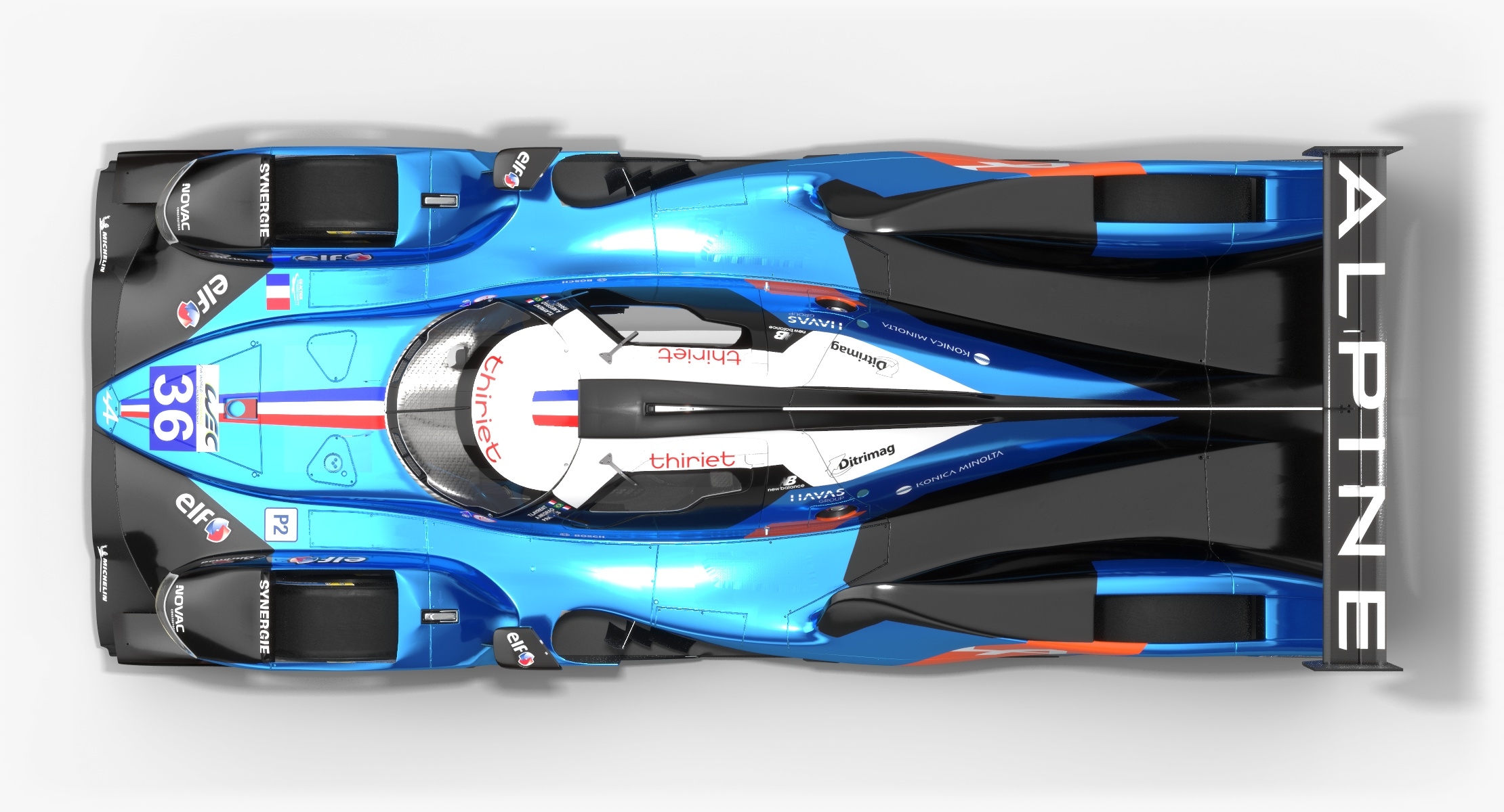 Signatech alpine elf wec 3D - TurboSquid 1549006