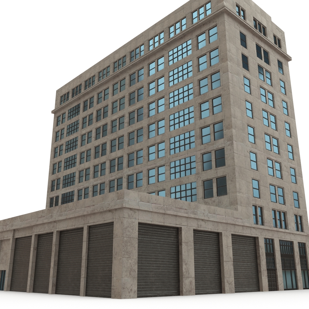 Building pbr 3D model - TurboSquid 1549041