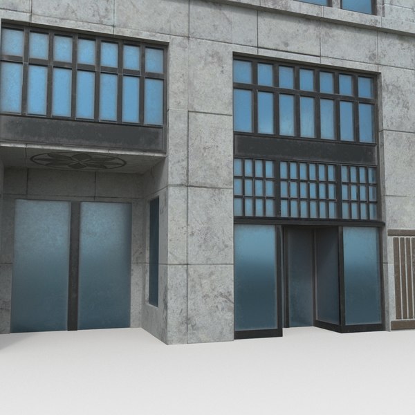 Building pbr 3D model - TurboSquid 1549041