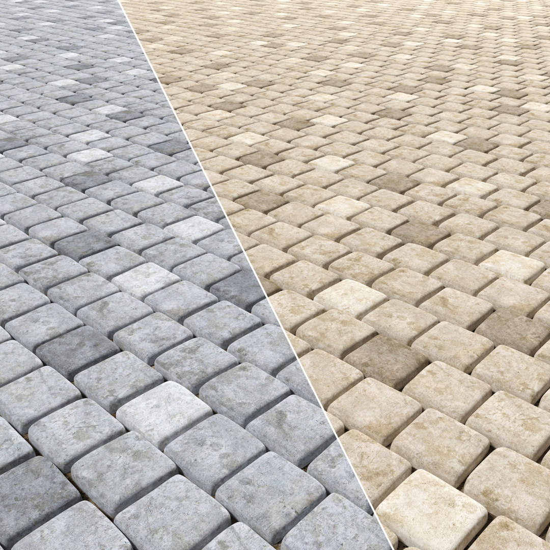 Paving stones 3D - TurboSquid 1549049
