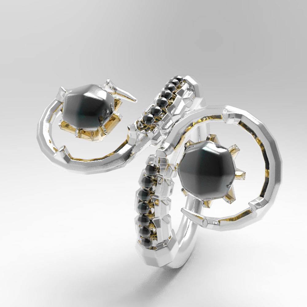 3D p-shaped font model - TurboSquid 1549106