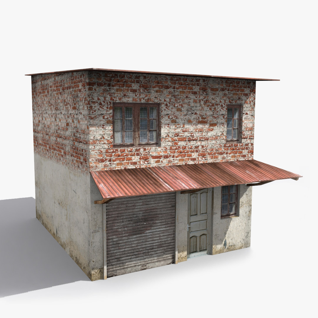 Ready slum 3D model - TurboSquid 1549130