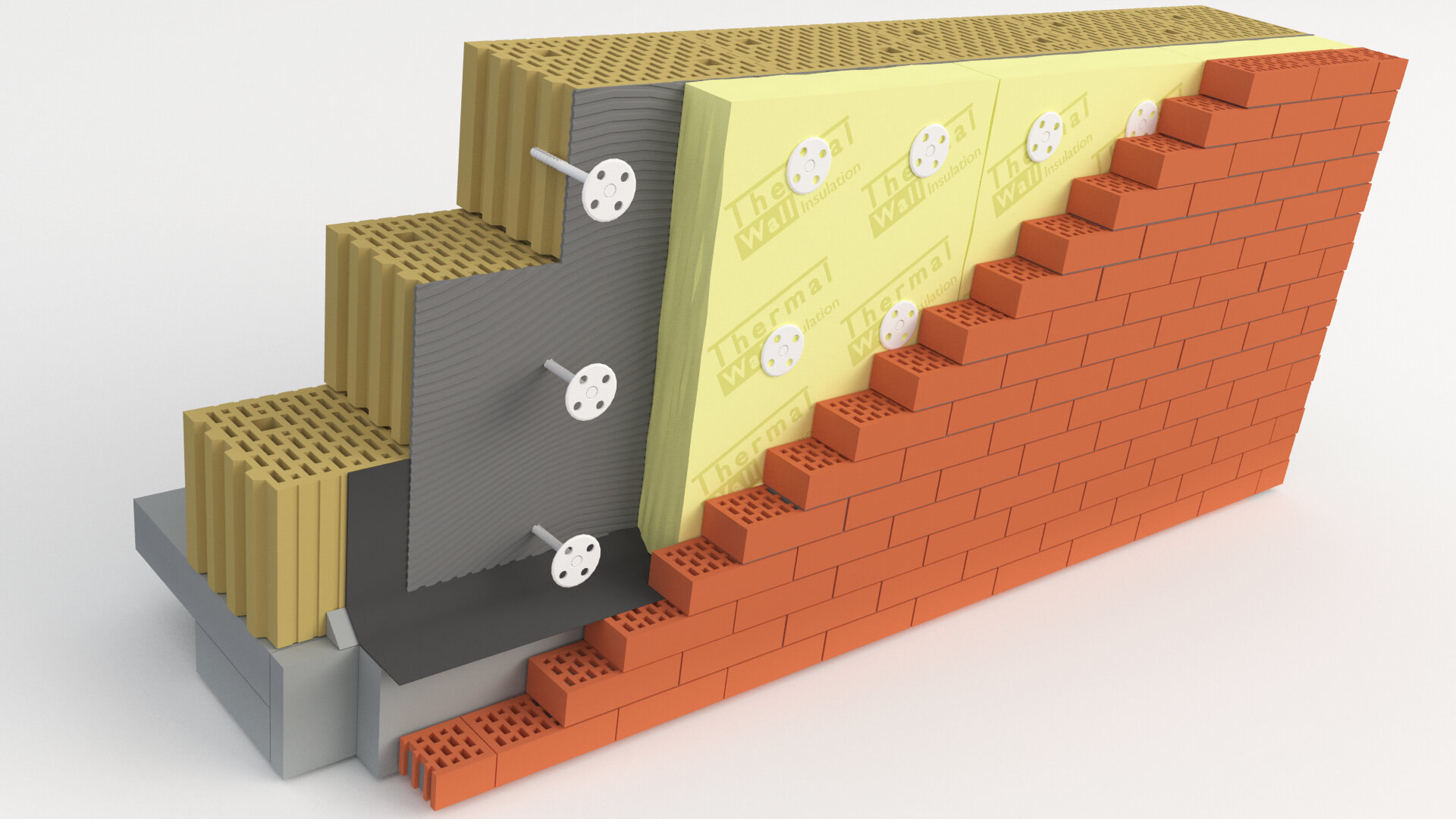 Wall thermal insulation 3D model - TurboSquid 1525889