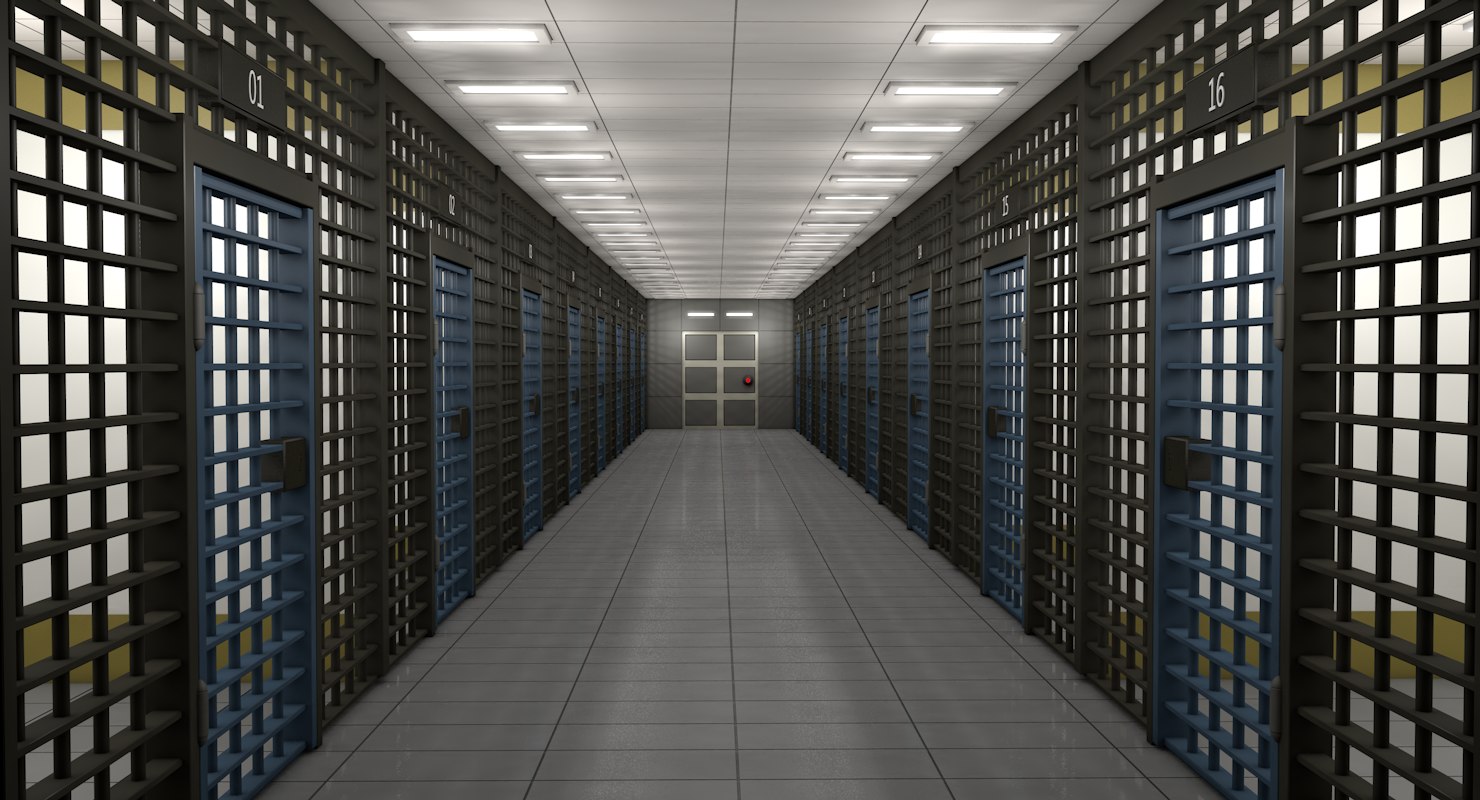 3D prison cell - TurboSquid 1549223