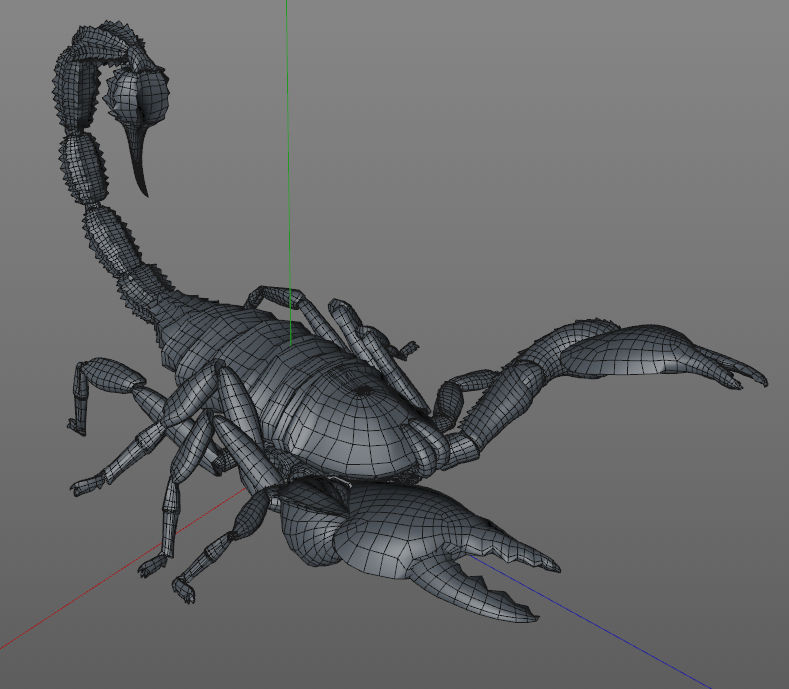 3D scorpion scorpio - TurboSquid 1549332