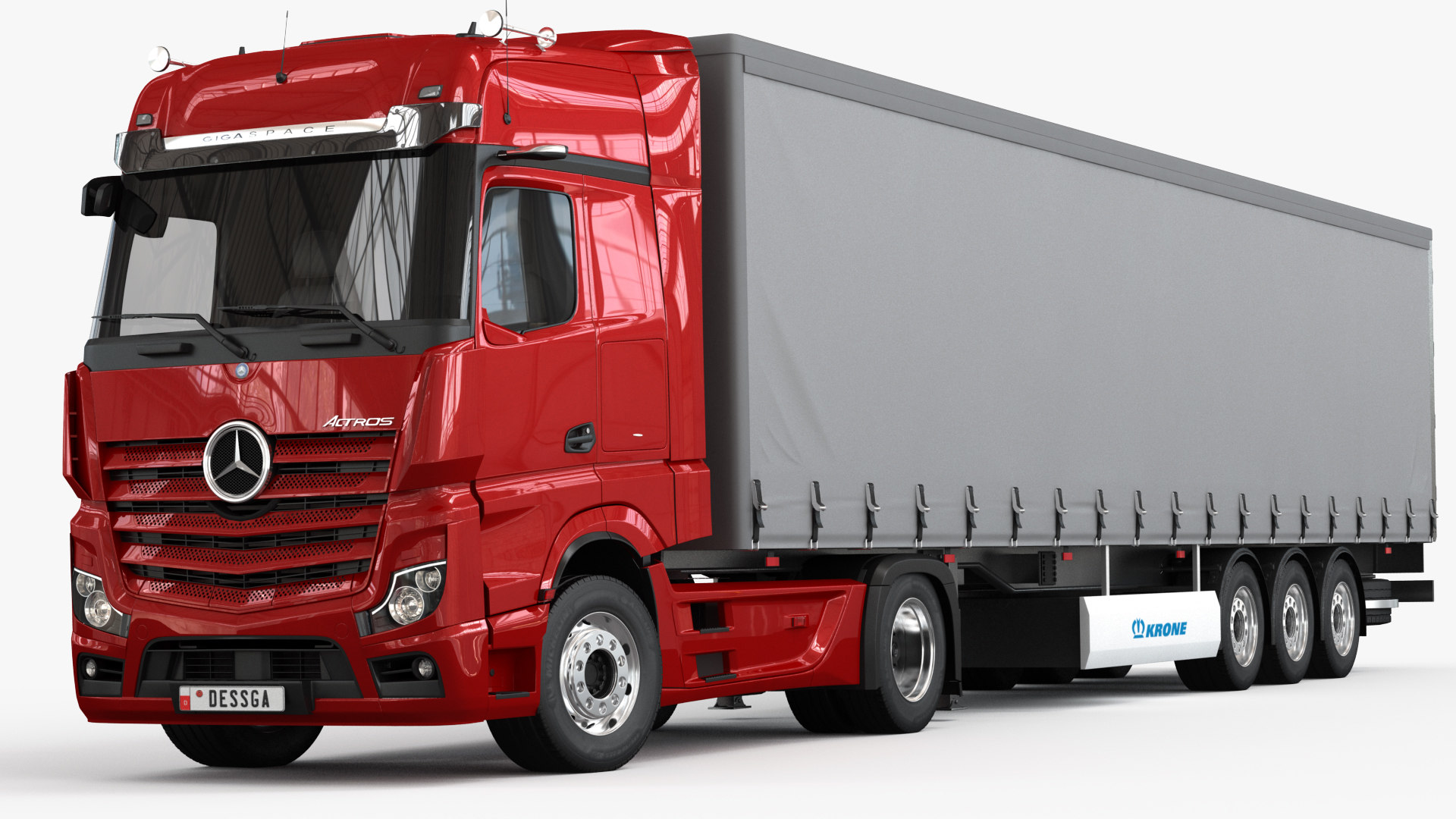 3D model mercedes benz actros 2020 - TurboSquid 1549396