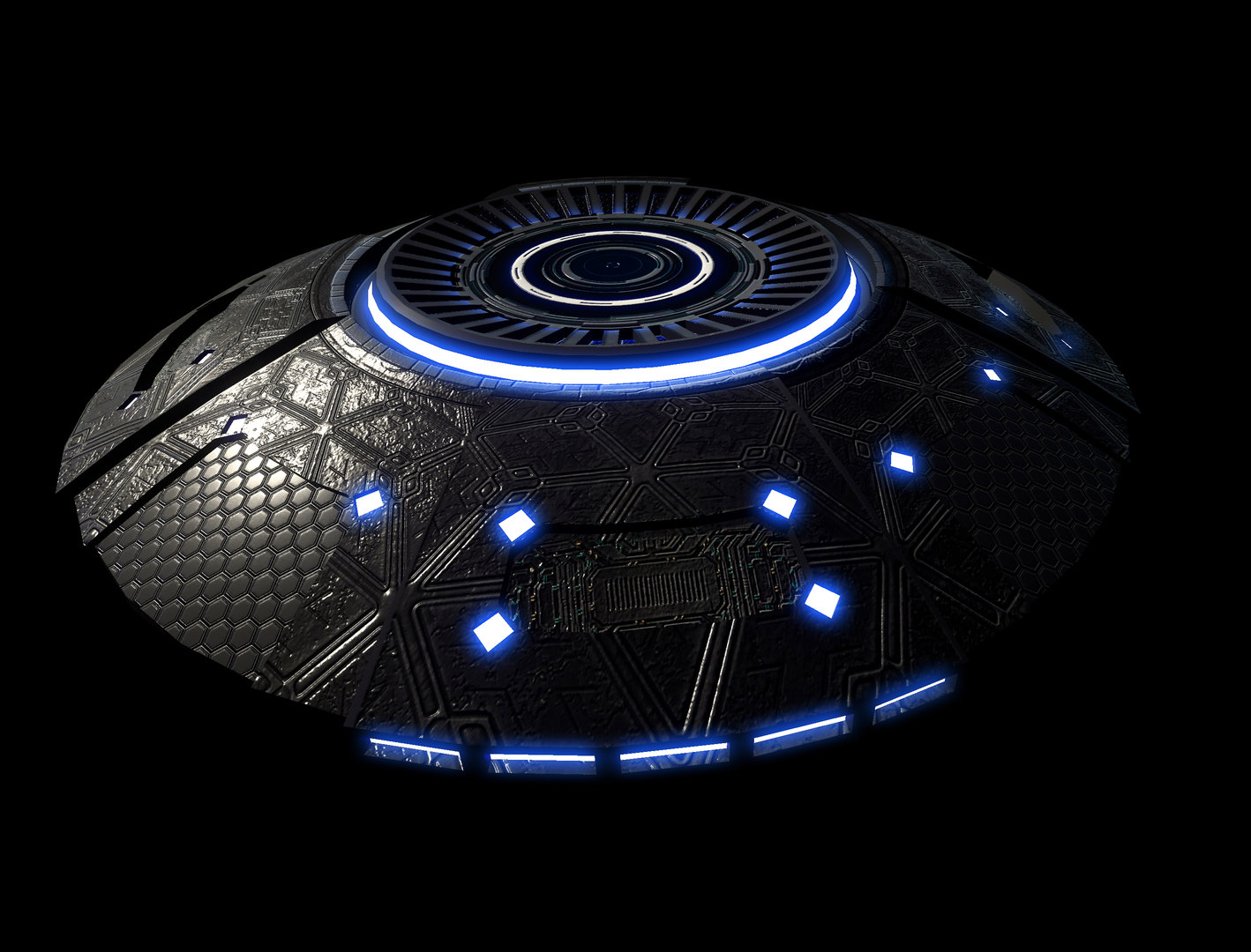 3D model ufo unreal engine - TurboSquid 1549552