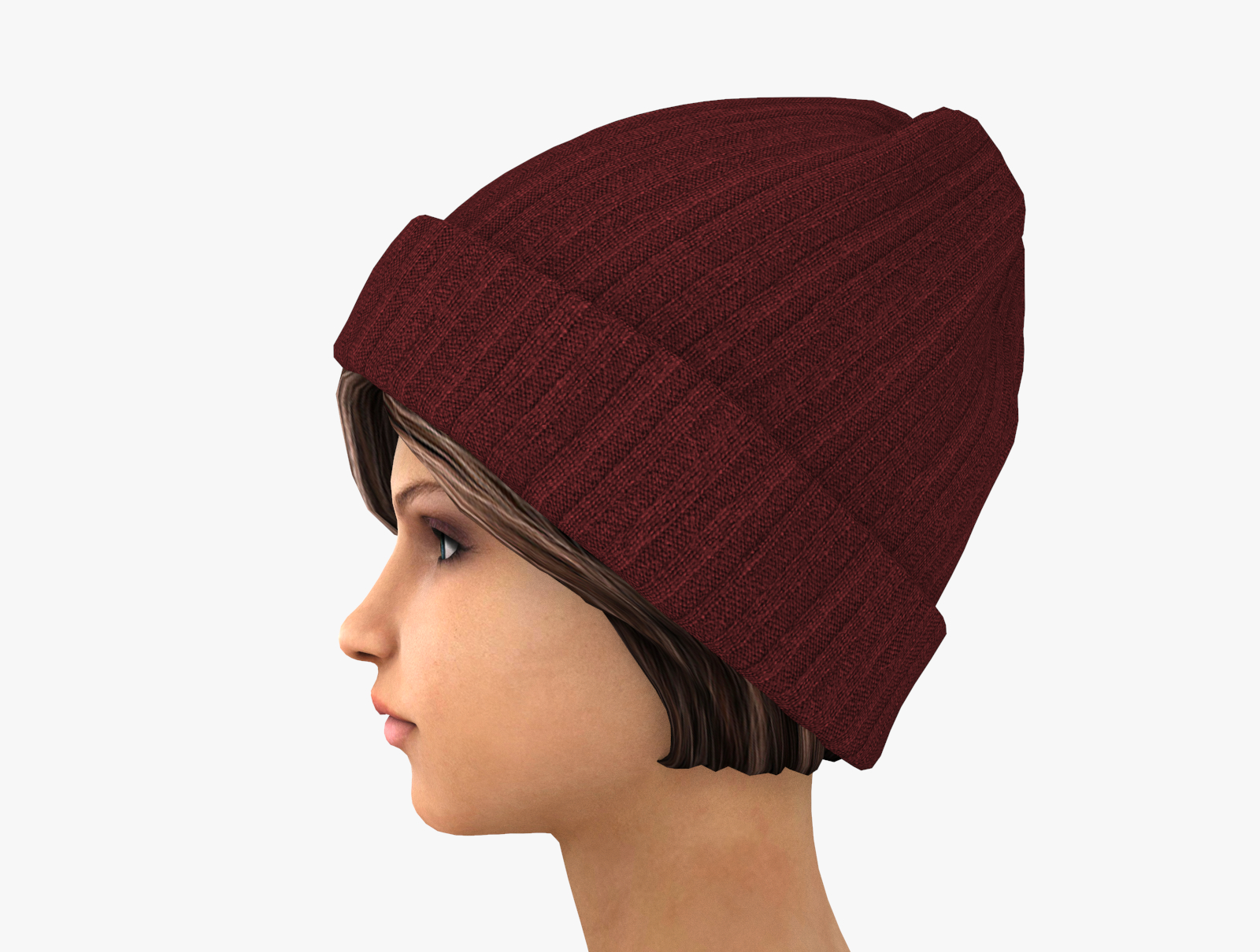 Hat beanie 3D model - TurboSquid 1549567
