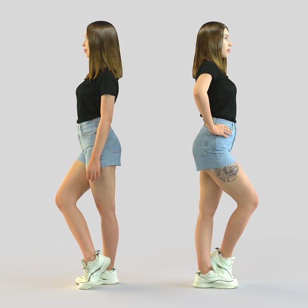 3D scan woman 12 model - TurboSquid 1549693