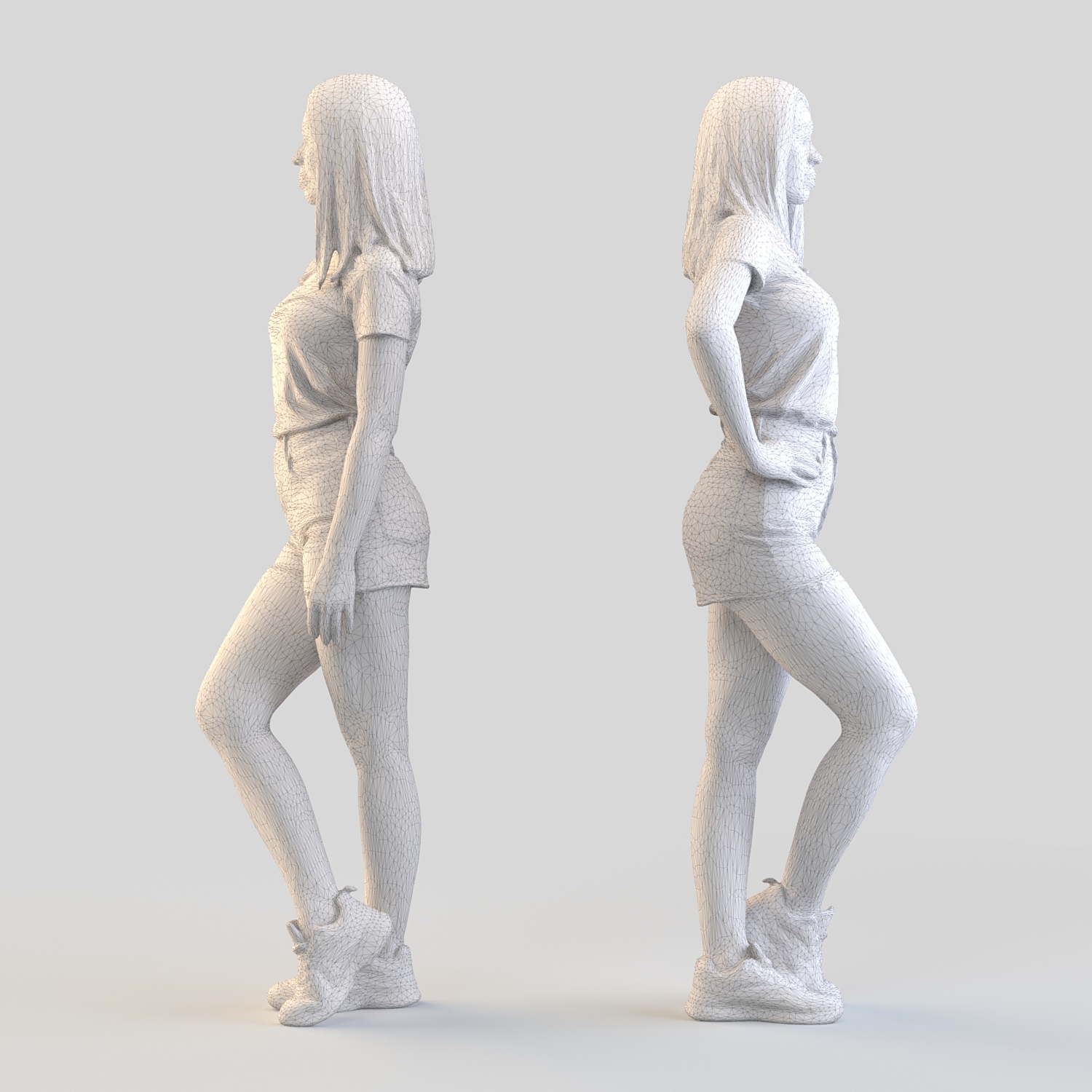 3D scan woman 12 model - TurboSquid 1549693