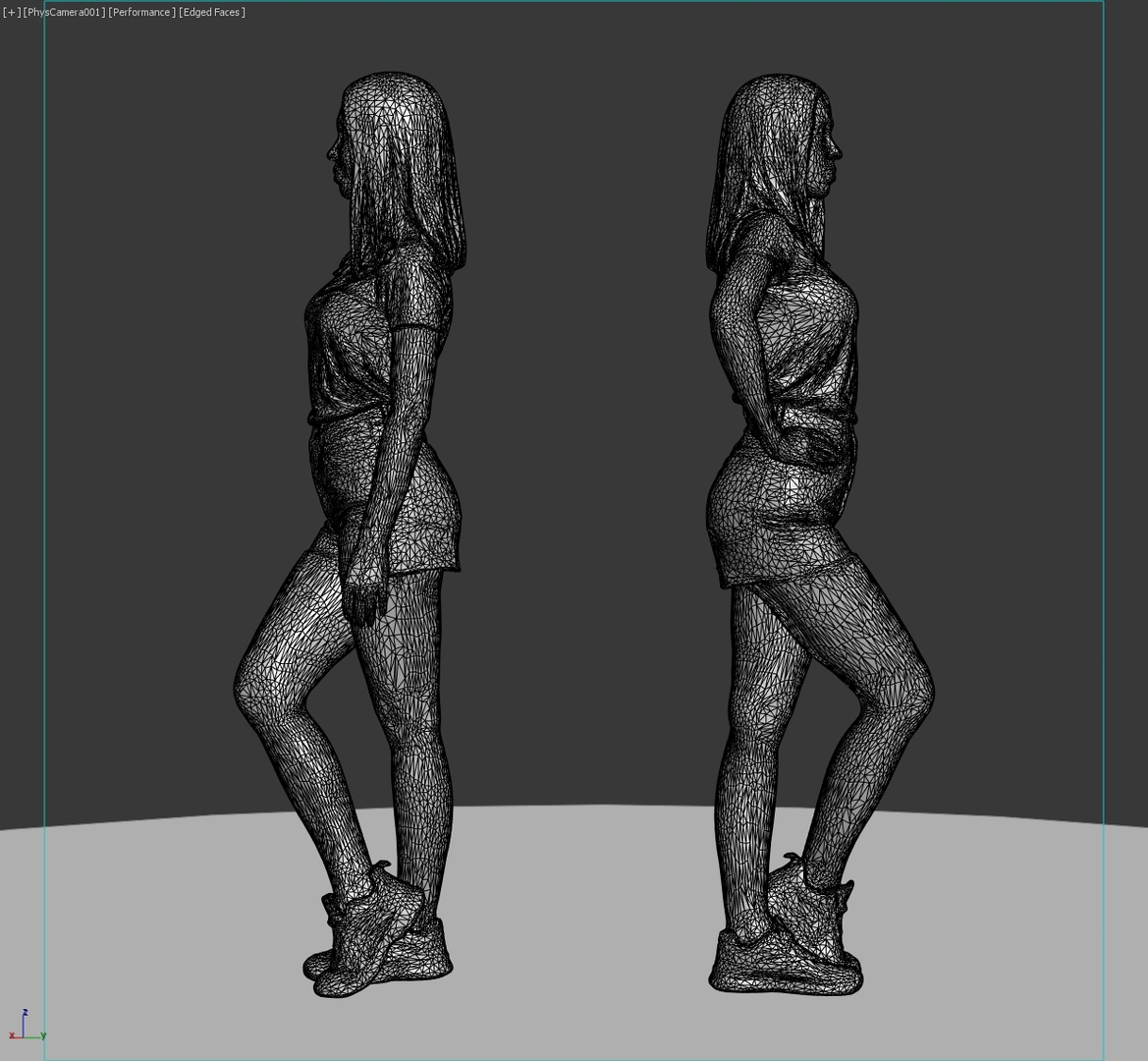 3D scan woman 12 model - TurboSquid 1549693