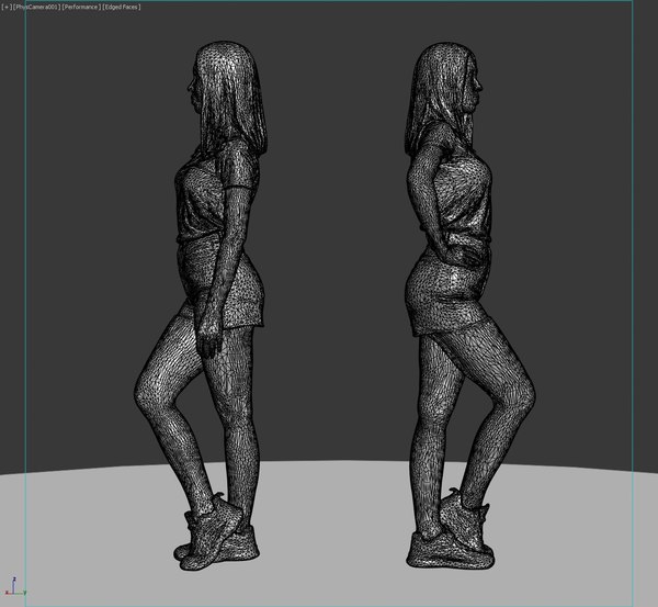3D scan woman 12 model - TurboSquid 1549693