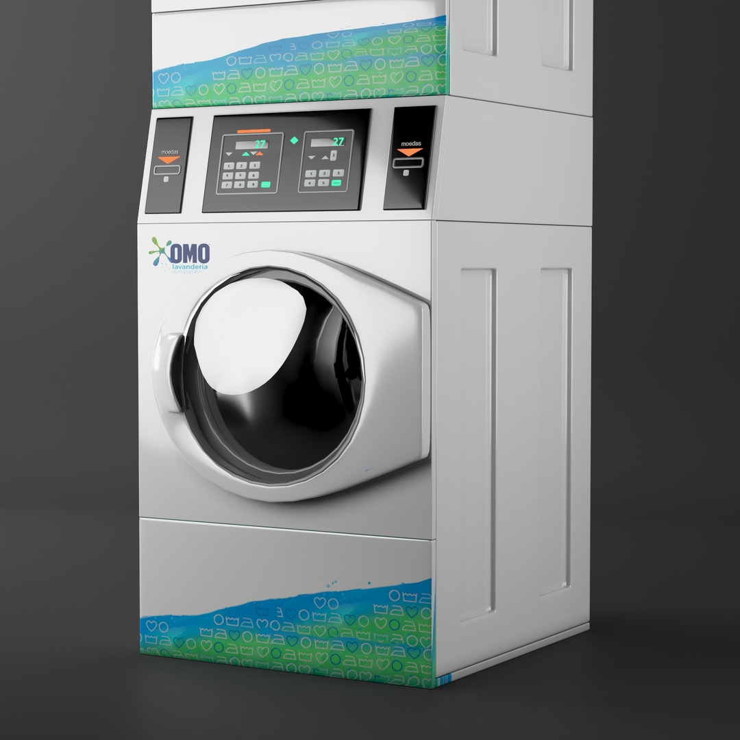 Omo industrial washing 3D model - TurboSquid 1549789