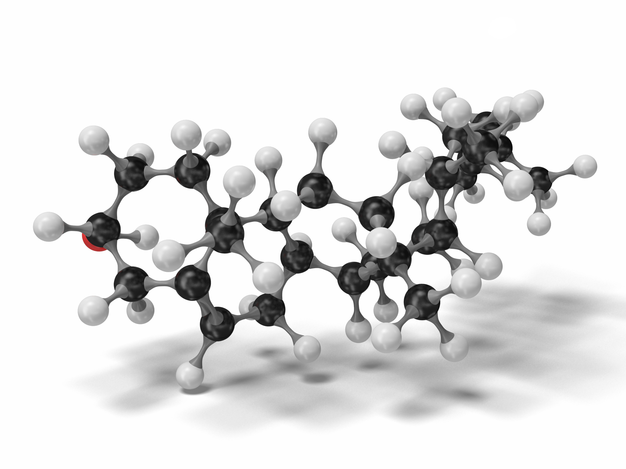 Cholesterol molecule c27h46o modeled 3D model - TurboSquid 1549926