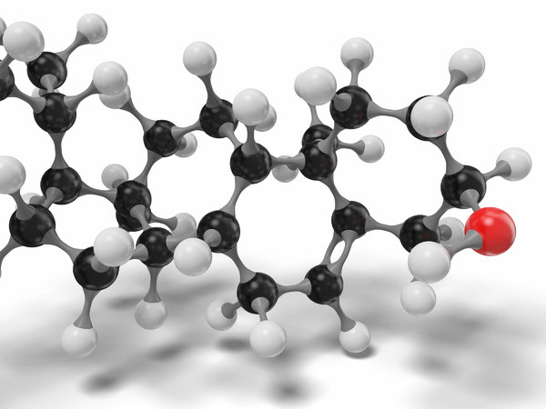 Cholesterol molecule c27h46o modeled 3D model - TurboSquid 1549926
