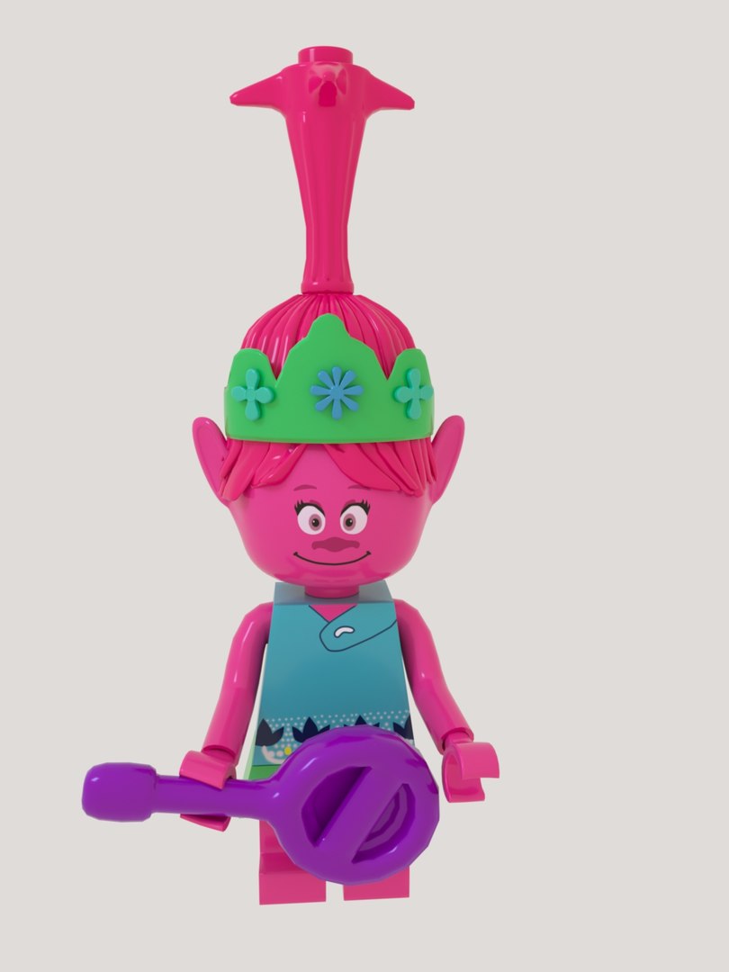 Lego troll 3D model - TurboSquid 1550168