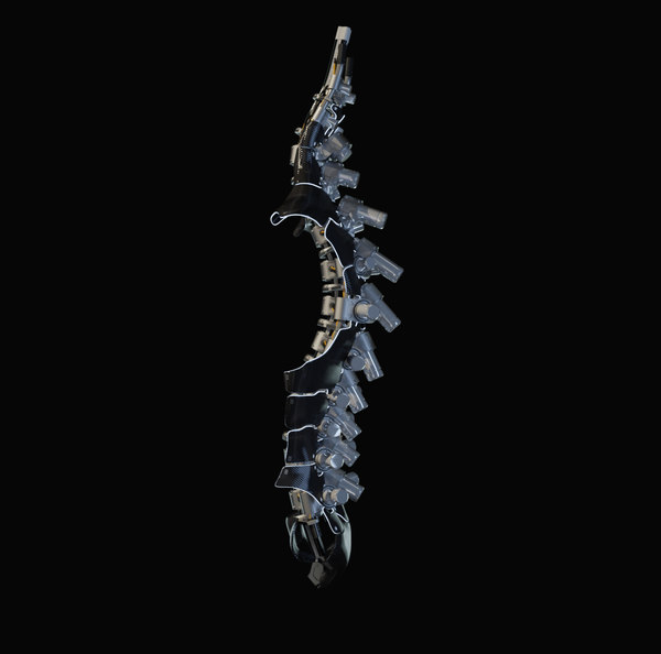 3D spine mechanical 01 - TurboSquid 1550466