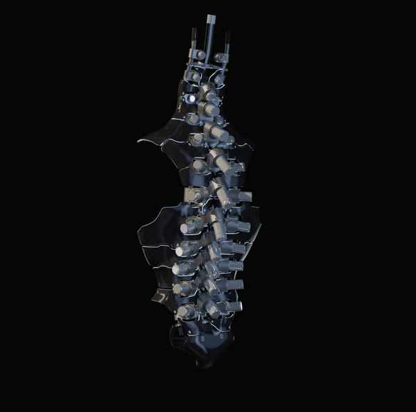3D spine mechanical 01 - TurboSquid 1550466
