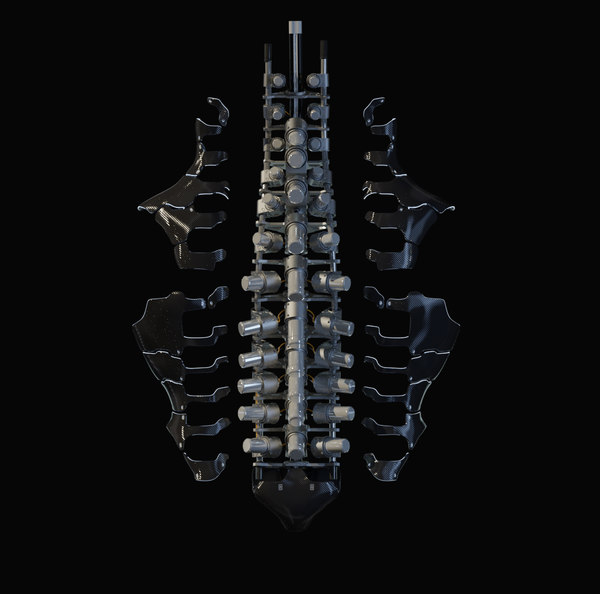 3D spine mechanical 01 - TurboSquid 1550466