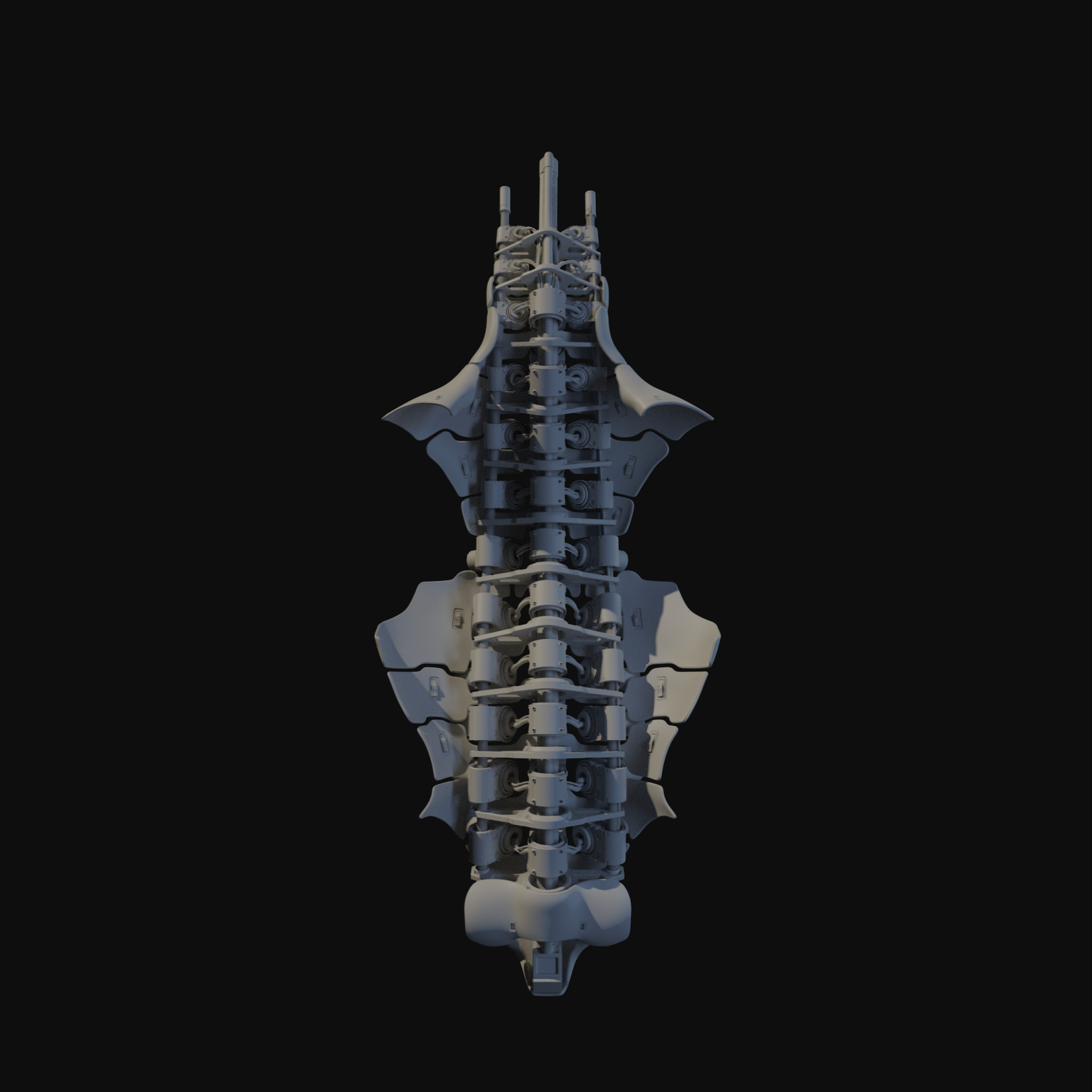 3D spine mechanical 01 - TurboSquid 1550466