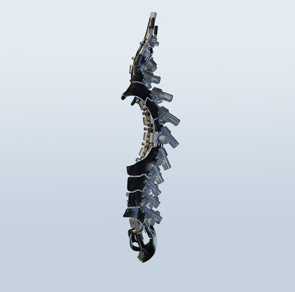 3D spine mechanical 01 - TurboSquid 1550466