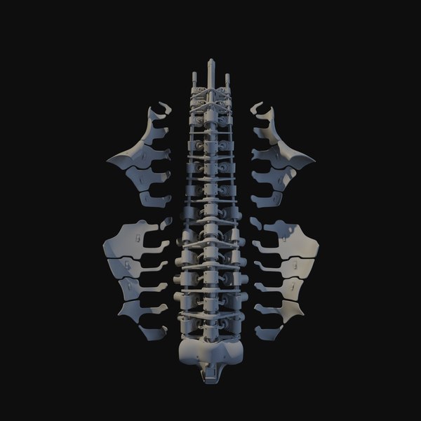 3D spine mechanical 01 - TurboSquid 1550466