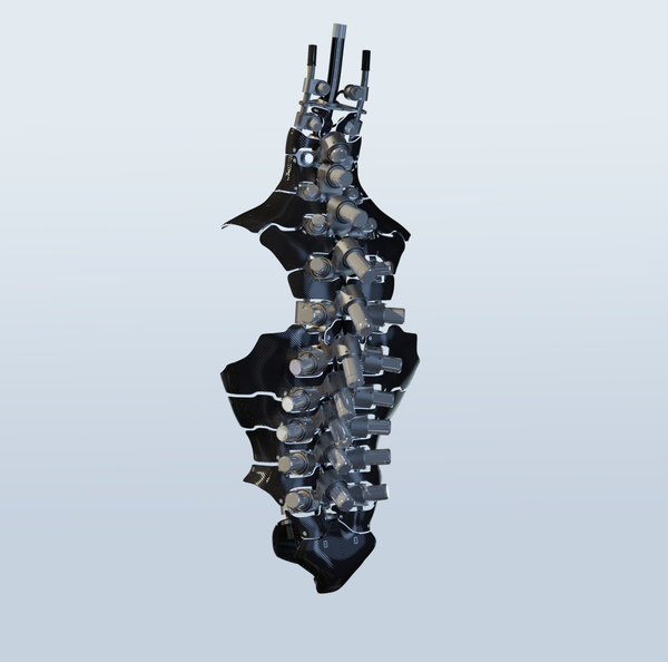 3D spine mechanical 01 - TurboSquid 1550466