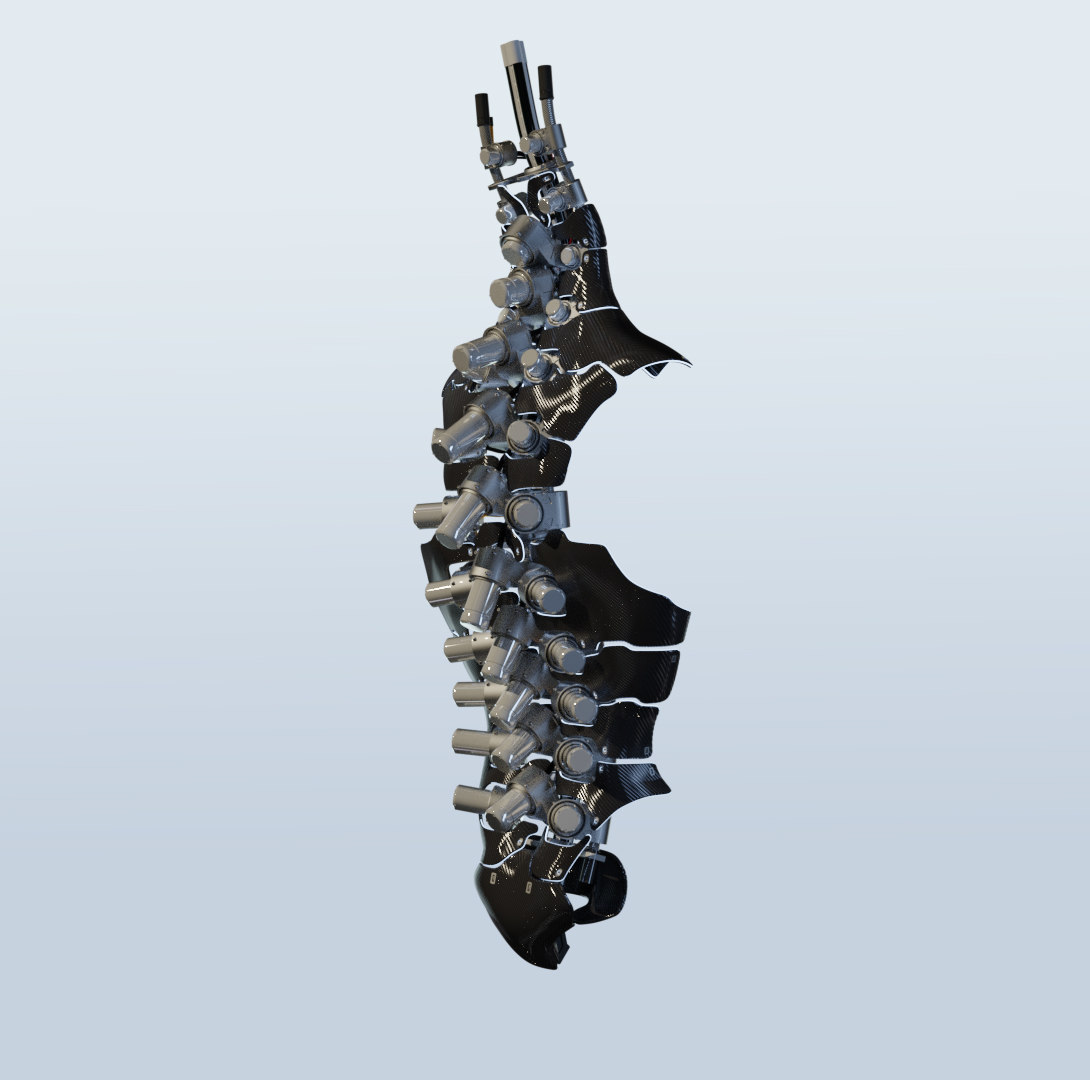 3D spine mechanical 01 - TurboSquid 1550466