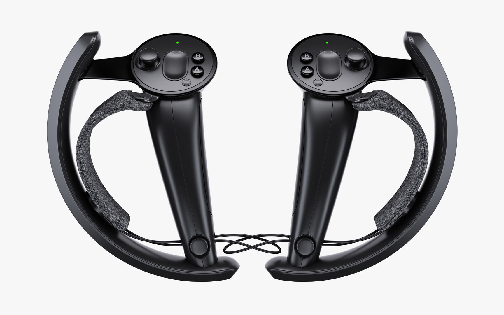 Valve index controllers 3D model - TurboSquid 1550515