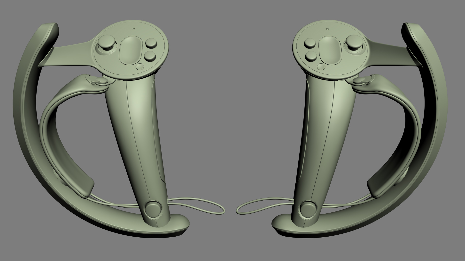 Valve index controllers 3D model - TurboSquid 1550515
