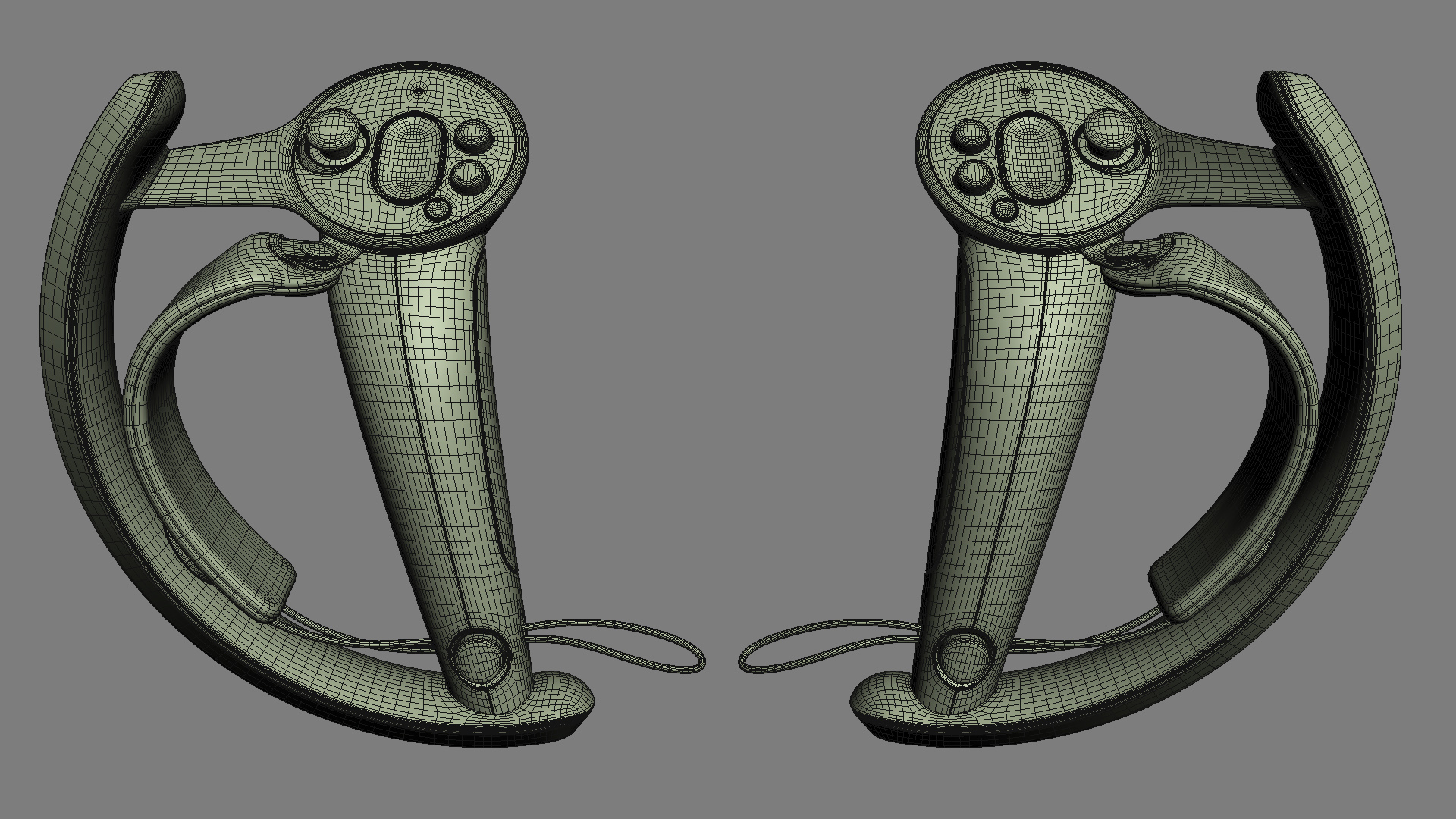 Valve index controllers 3D model - TurboSquid 1550515