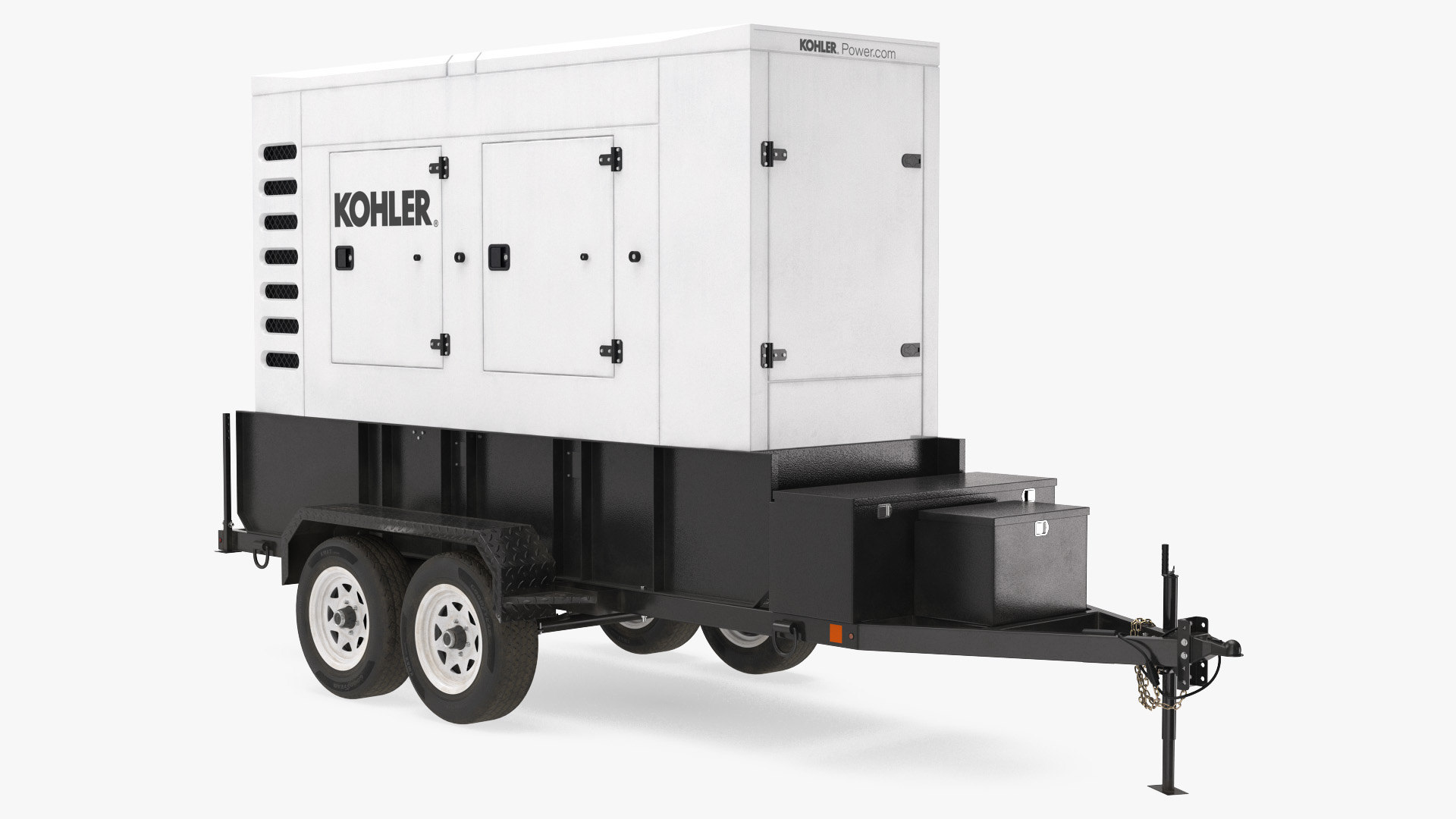 Kohler big mobile generator 3D model - TurboSquid 1550655
