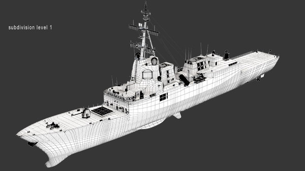 Hmas hobart ships 3D - TurboSquid 1550805