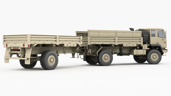 3D m1078 m1082 trailer lmtv model - TurboSquid 1550775