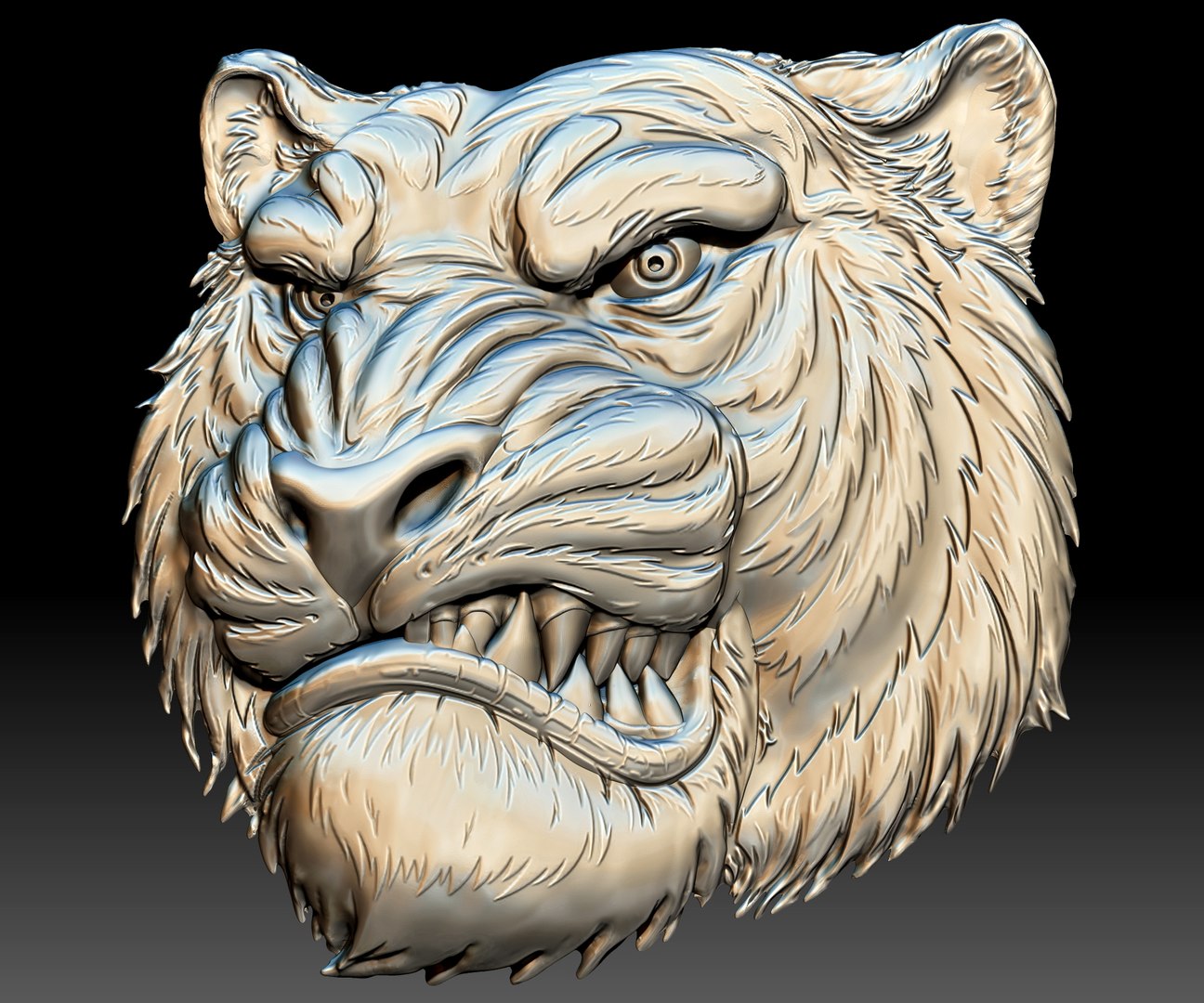 Mod le 3D De T te De Tigre Fichier STL Mod le 3d Bas relief Pour Mod le 3D De T te De Tigre Fichier STL Mod le 3d Bas relief Pour