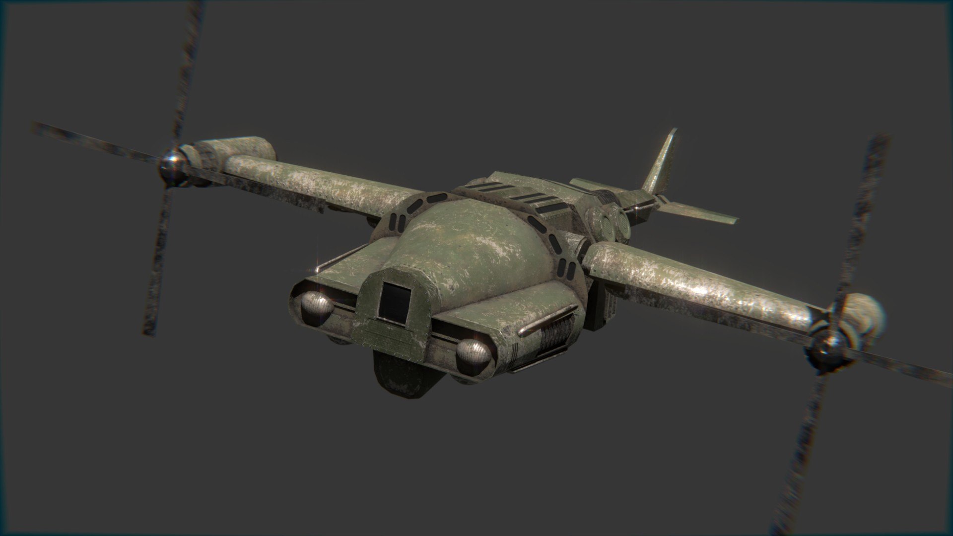 3d Helicopter Vertibird Transporter Model Turbosquid 1550829
