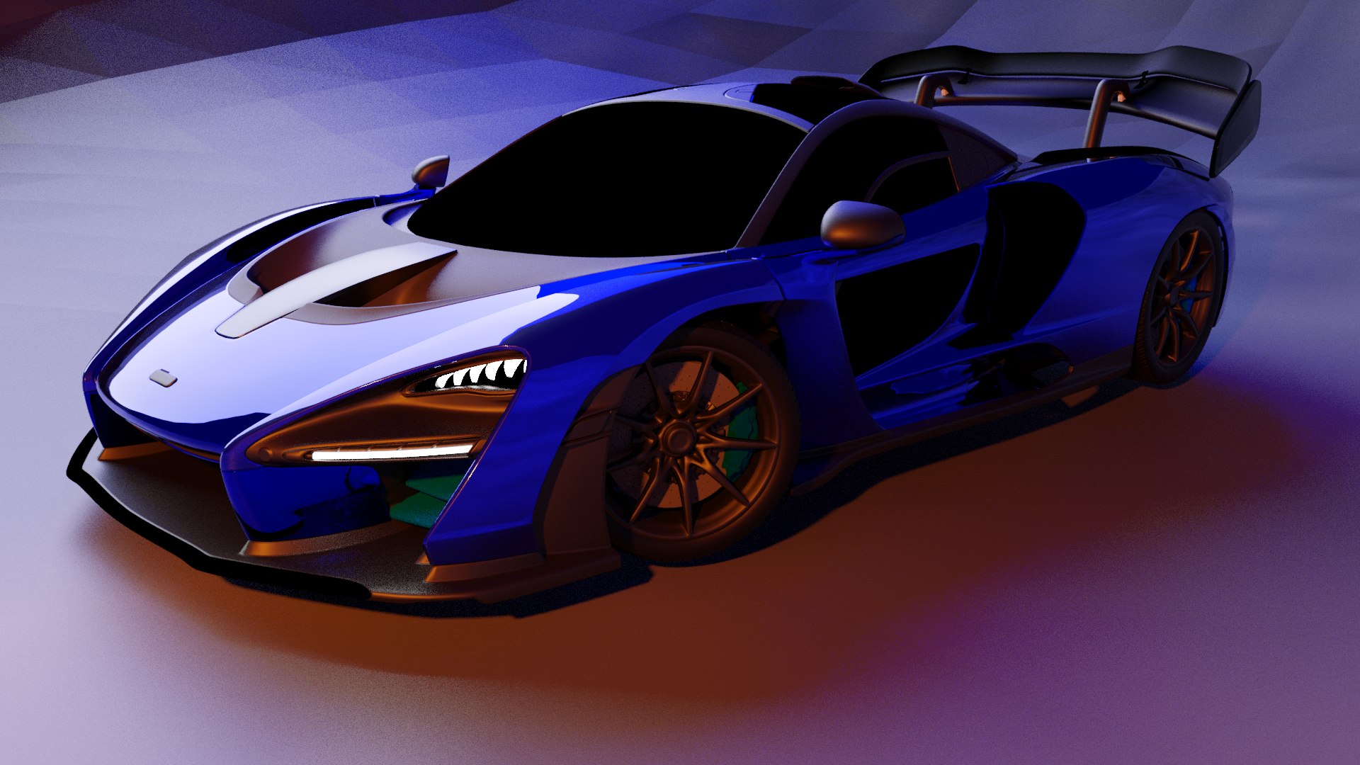 3D car supercar mclaren model - TurboSquid 1550938