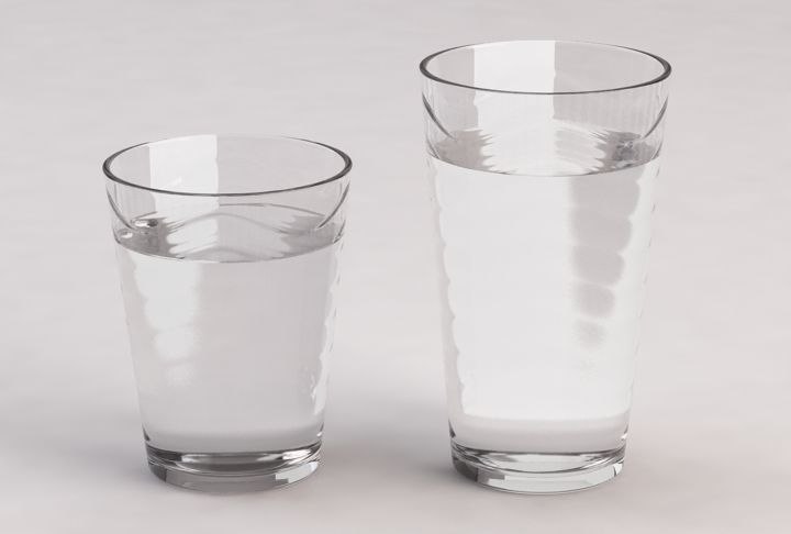 3D glass water model - TurboSquid 1551107