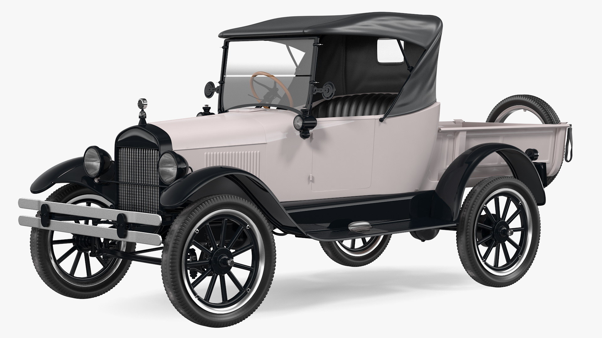 Classic vintage 20s roadster 3D - TurboSquid 1551734